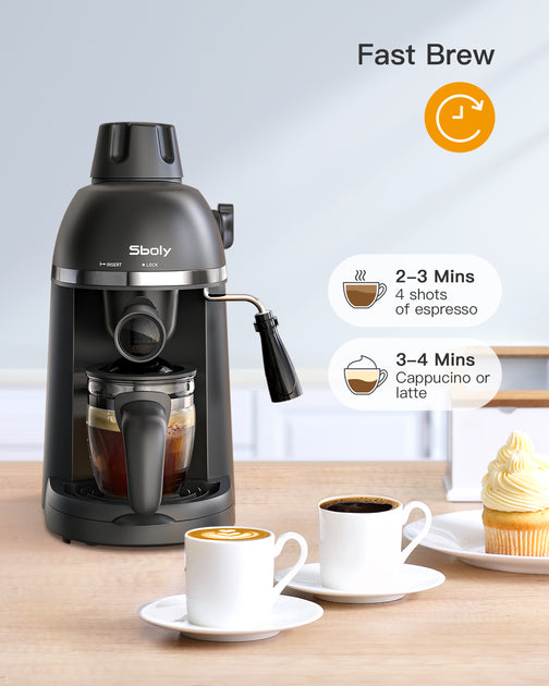 Espresso machine with frother store